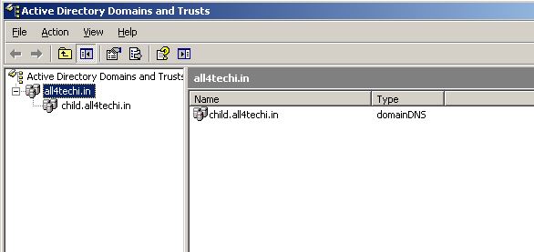All4Techie: Active Directory Domain and Trust