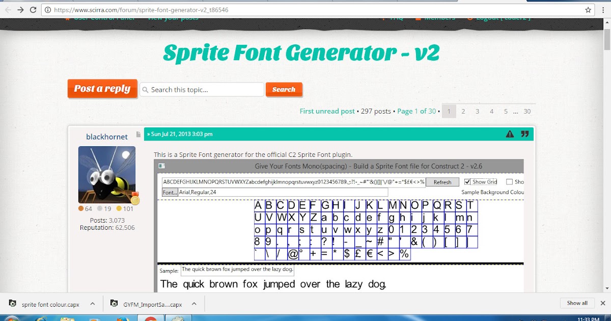 Oculus Quest 2 and A-Frame: Construct2 : How to convert TTF font to ...