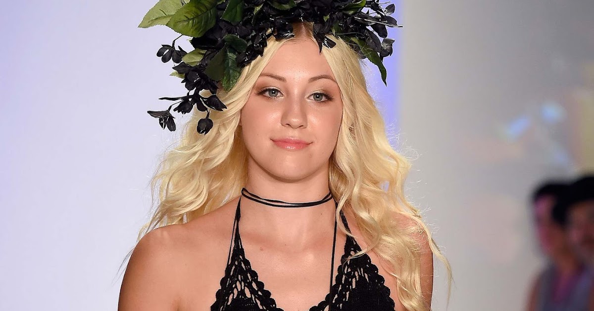 Ava Sambora walks the Baes & Bikini Fashion Show 2017