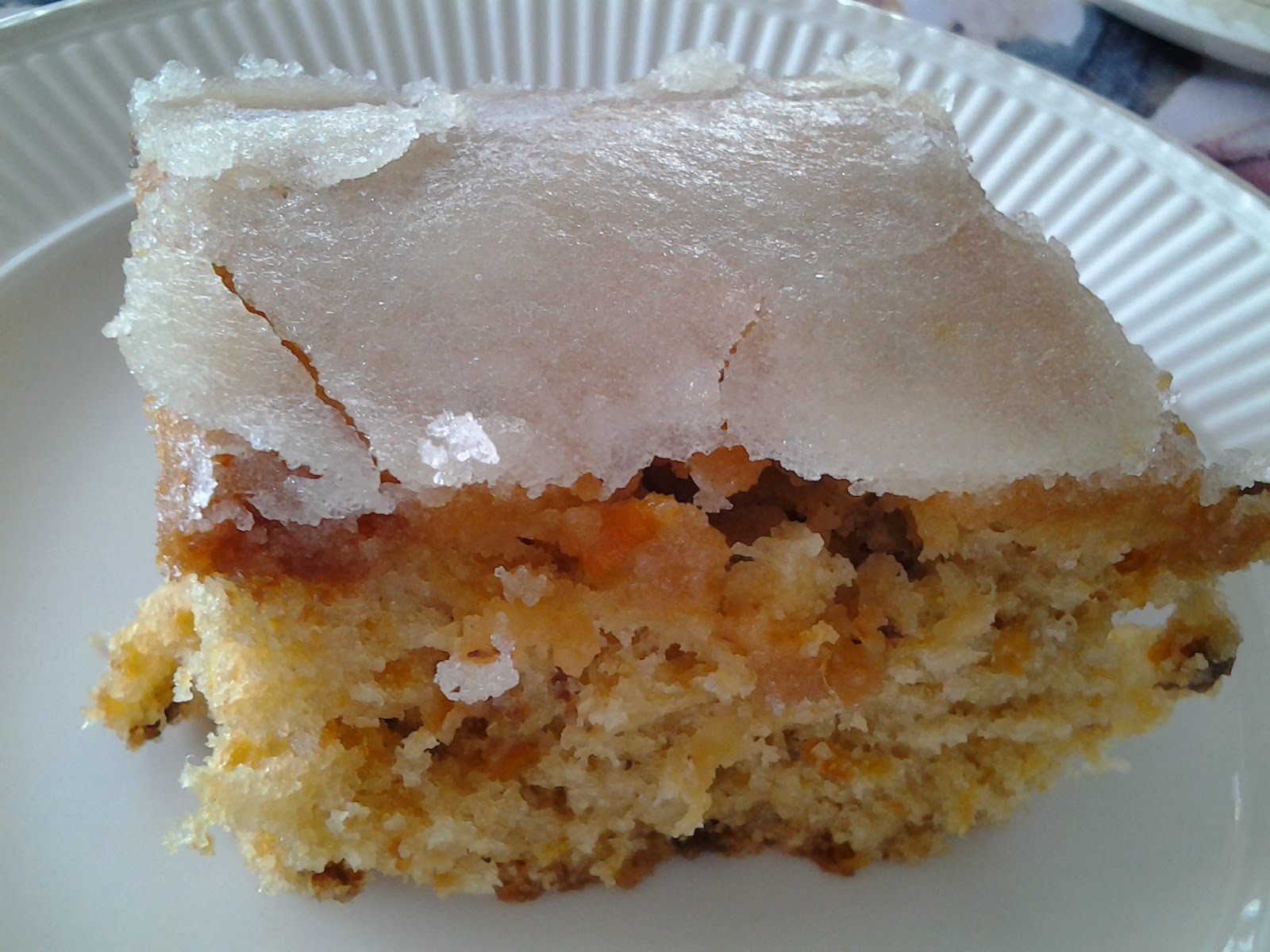 UkrainiYum!: DANISH ORANGE CAKE for COLLEEN'S BIRTHDAY