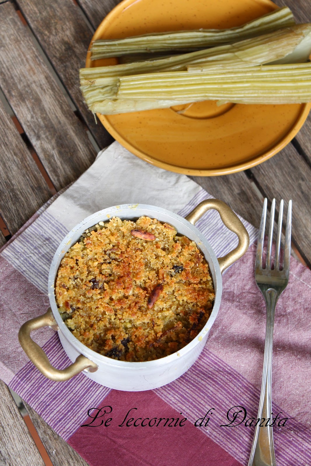 Le leccornie di Danita: Cardi a sfincionello (carduna ca muddica)