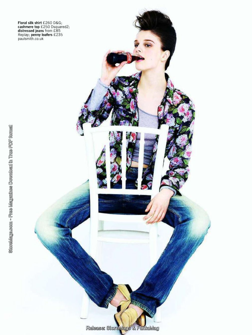 Hottest Magazine Covers: Hot Addison Gill @ Glamour Magazine, UK, July ...