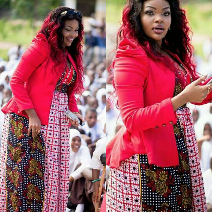 Wema Sepetu In African Prints - sal