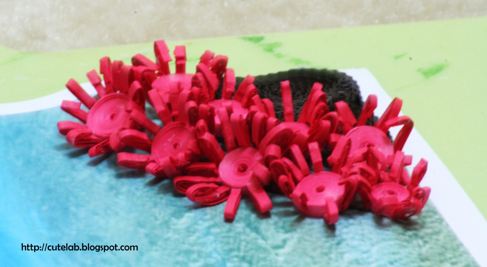 Perkylabs: Underwater World Quilling work