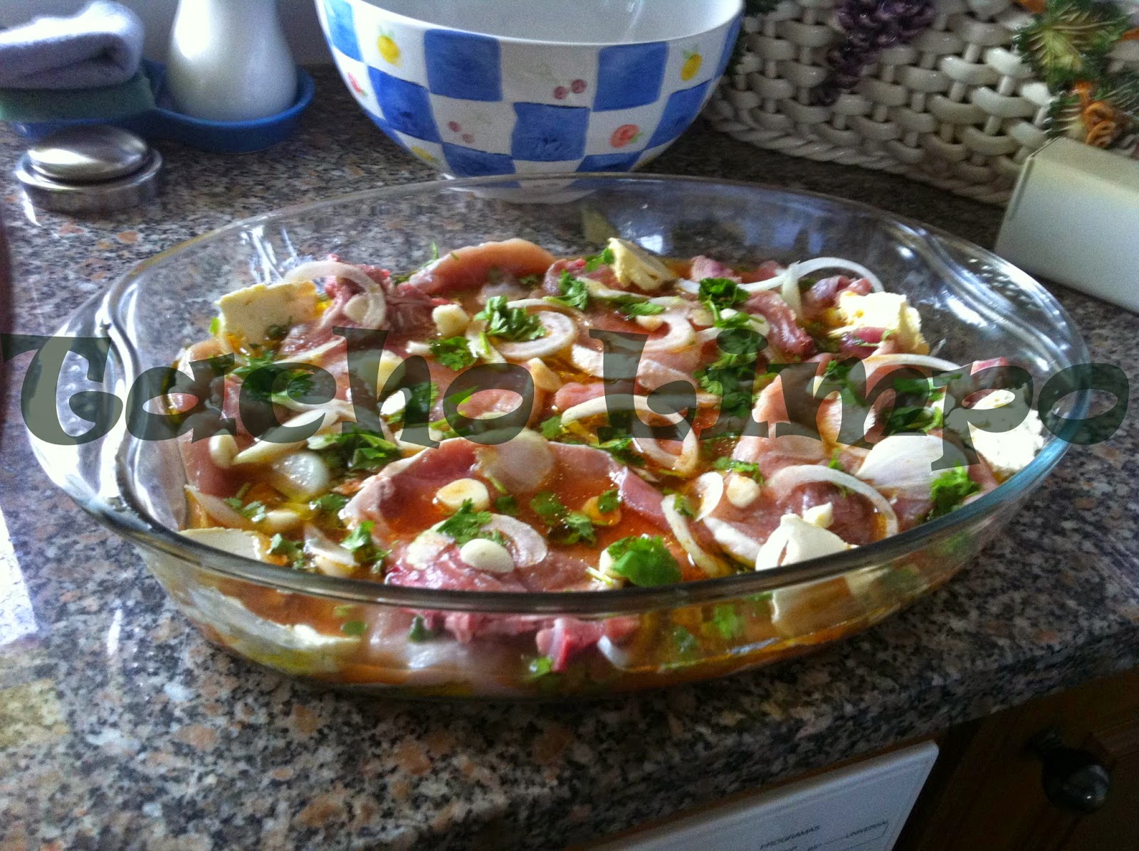 Febras de porco no forno - Tacho Limpo