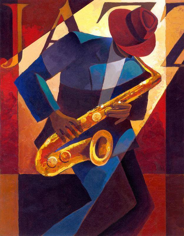 Keith Mallett, 1948 | Jazz painting | Tutt'Art@ | Pittura * Scultura ...