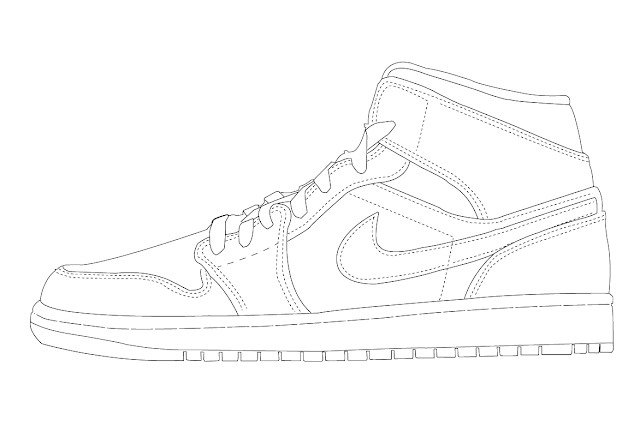 Jesus's Graphic Design Blog: Place and Trace: Air Jordans 1