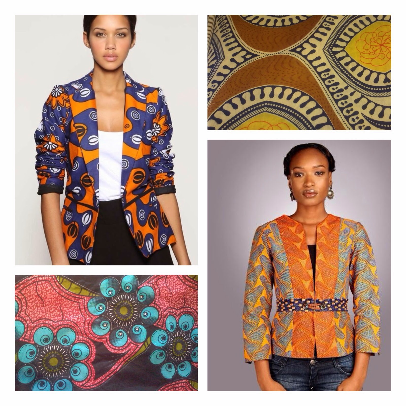 Love it! It's African : Signature jackets are the thing this winter