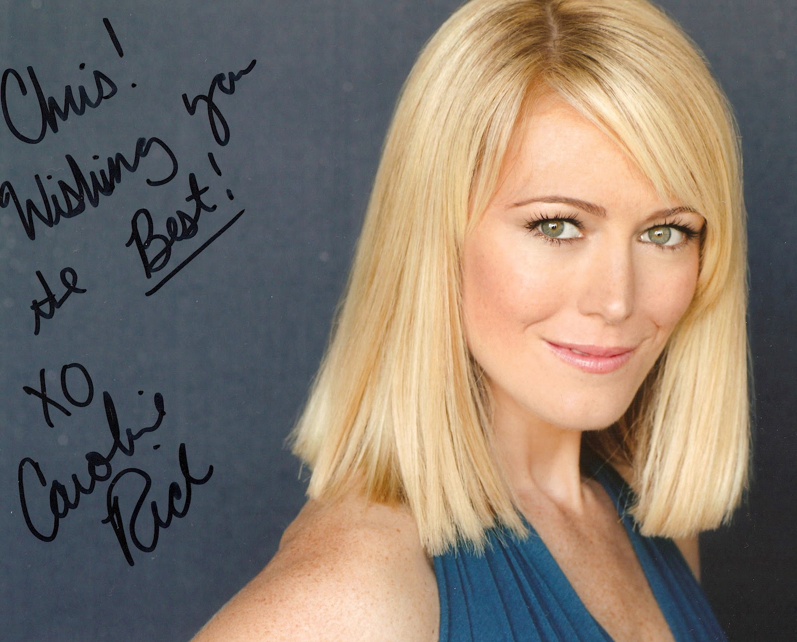 Chris Autographs: Caroline Rich
