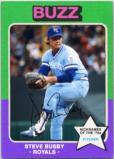 WHEN TOPPS HAD (BASE)BALLS!: NICKNAMES OF THE 1970s- 1975 STEVE "BUZZ ...
