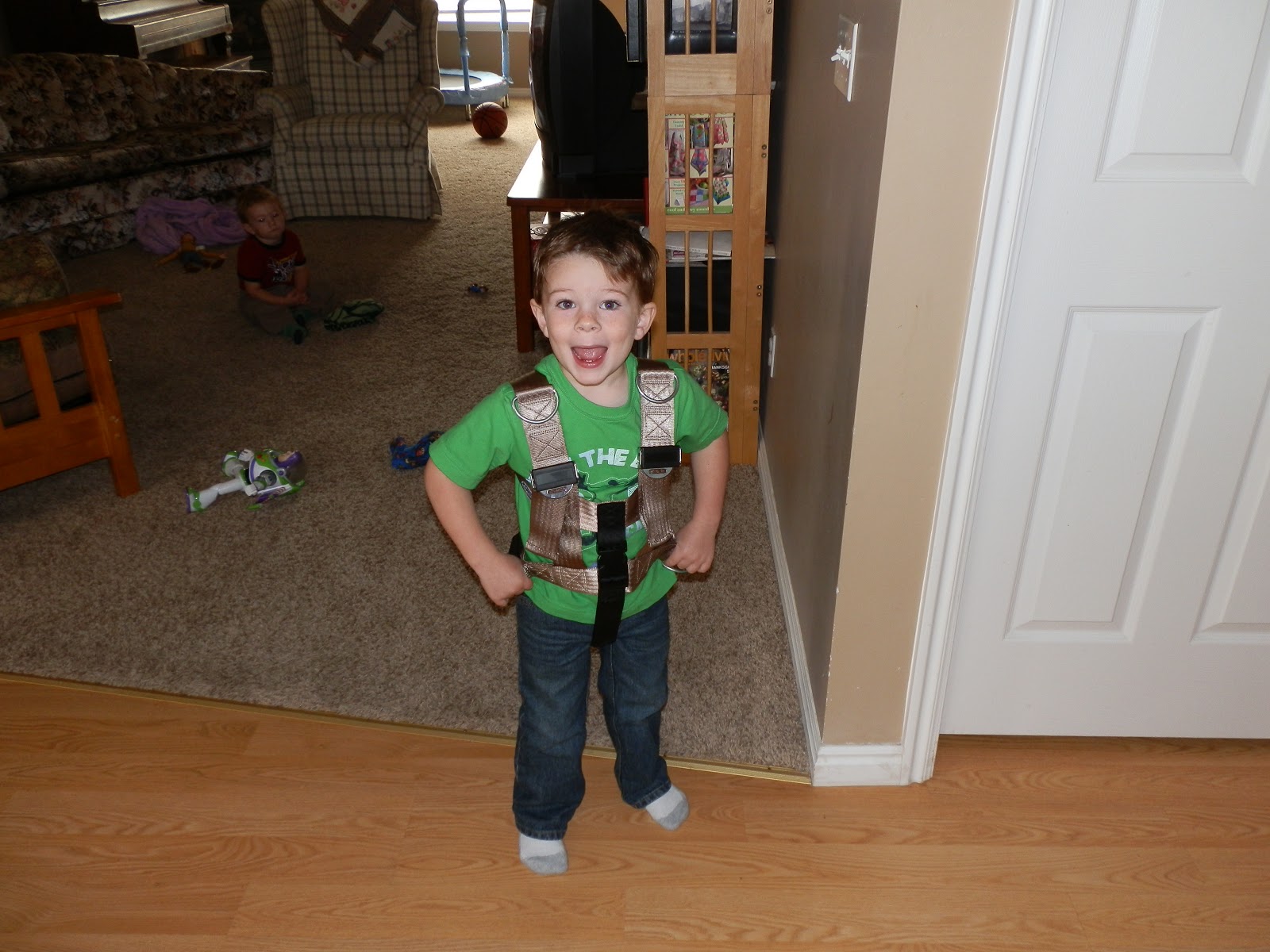 Our life: Sammy's first bus ride to school