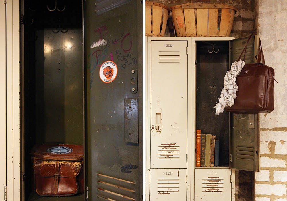 The Paris Market & Brocante: Currently Inspired: Repurposed Lockers