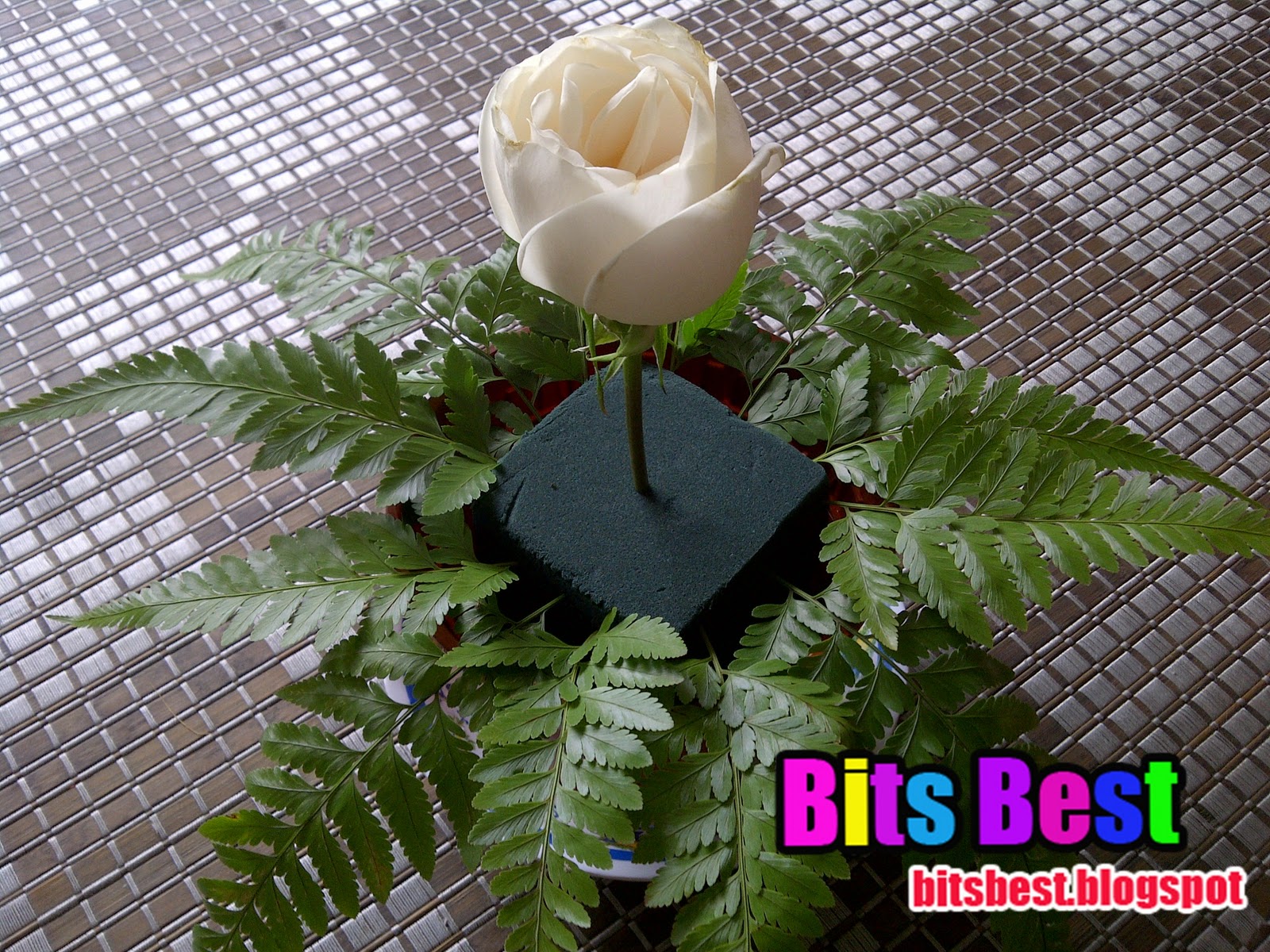 Bits Best: Tutorial Gubahan Bunga Ros