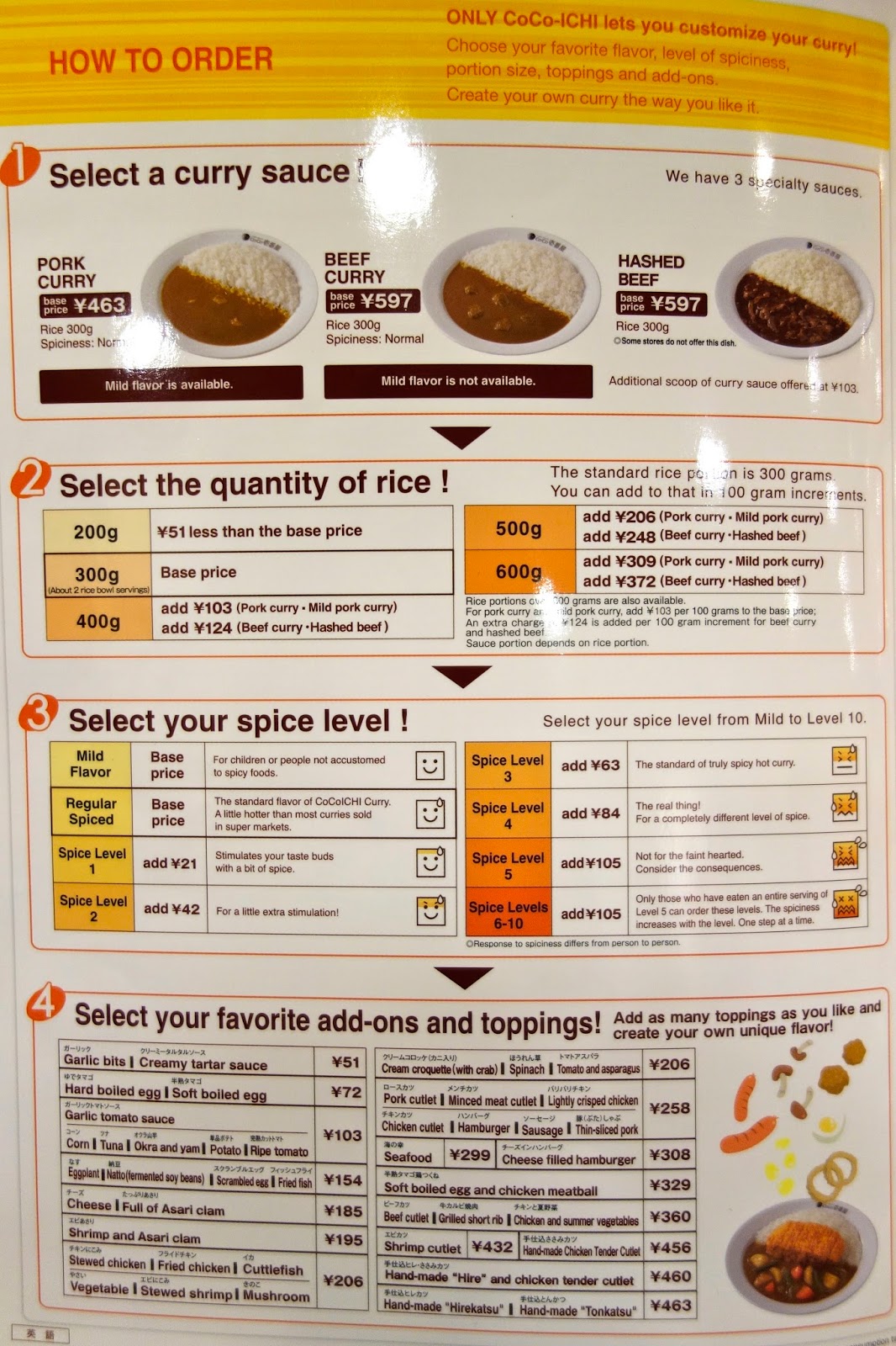 jin loves to eat: Curry House Coco Ichibanya ♥ ♥