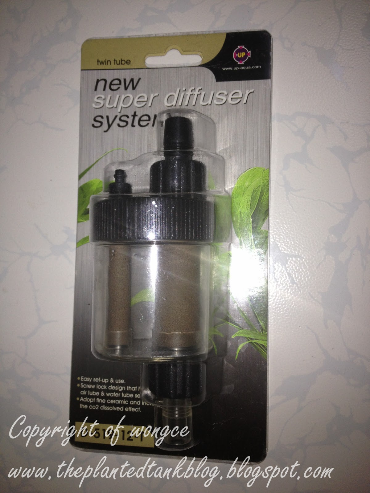 My Journey Of Keeping Planted Tanks: Up Aqua Inline SUPER Diffuser