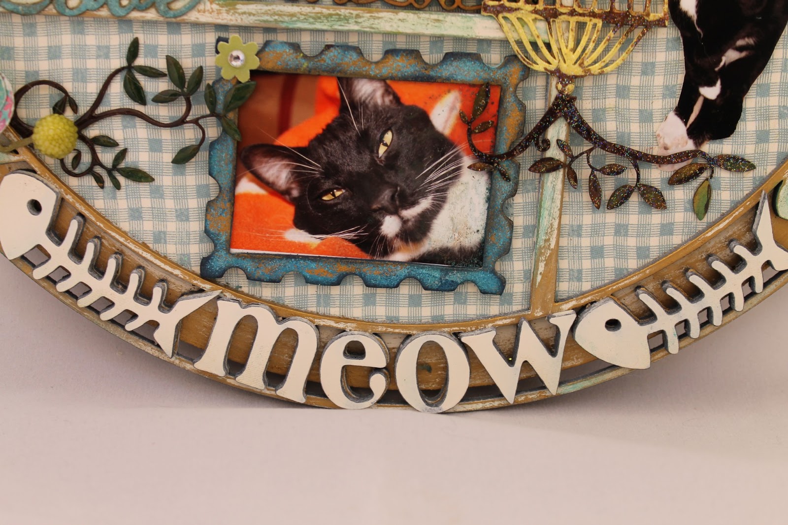 ShelbyDoodle Designs: Photo Display tray "The Cat's Meow"