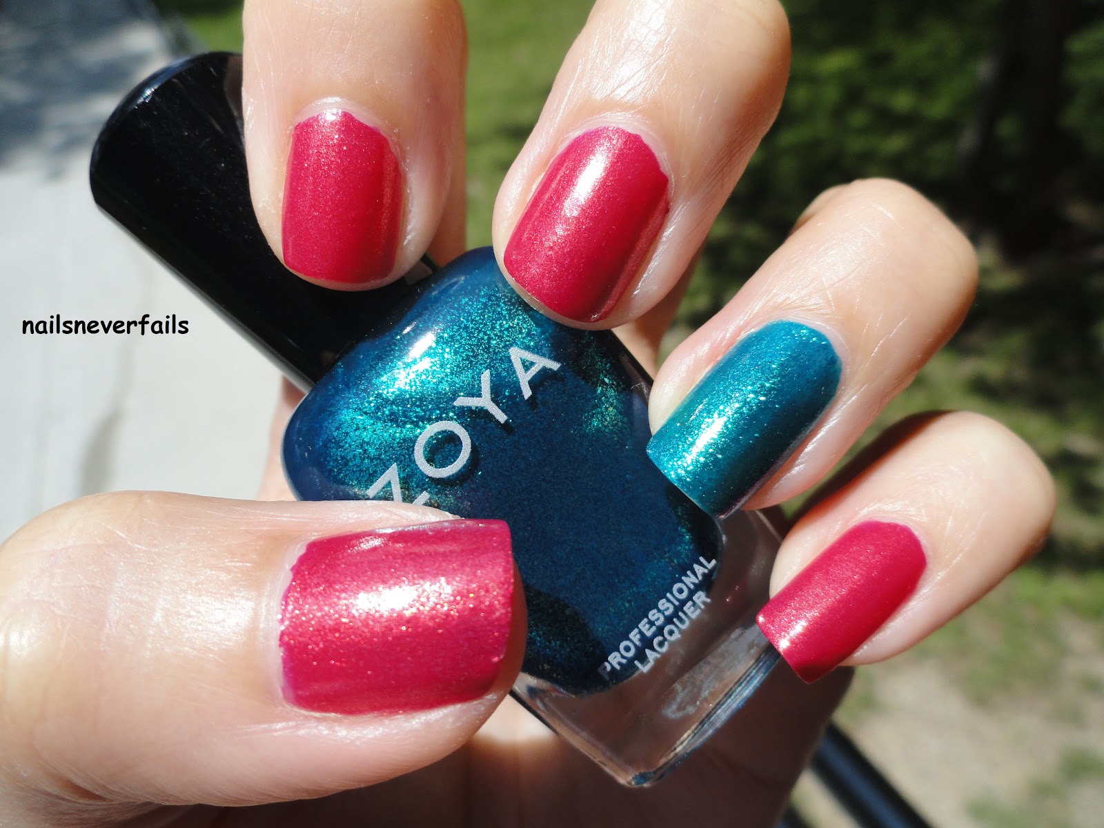 Nails Never Fails: NOTD Zoya Kimber with Zoya Charla