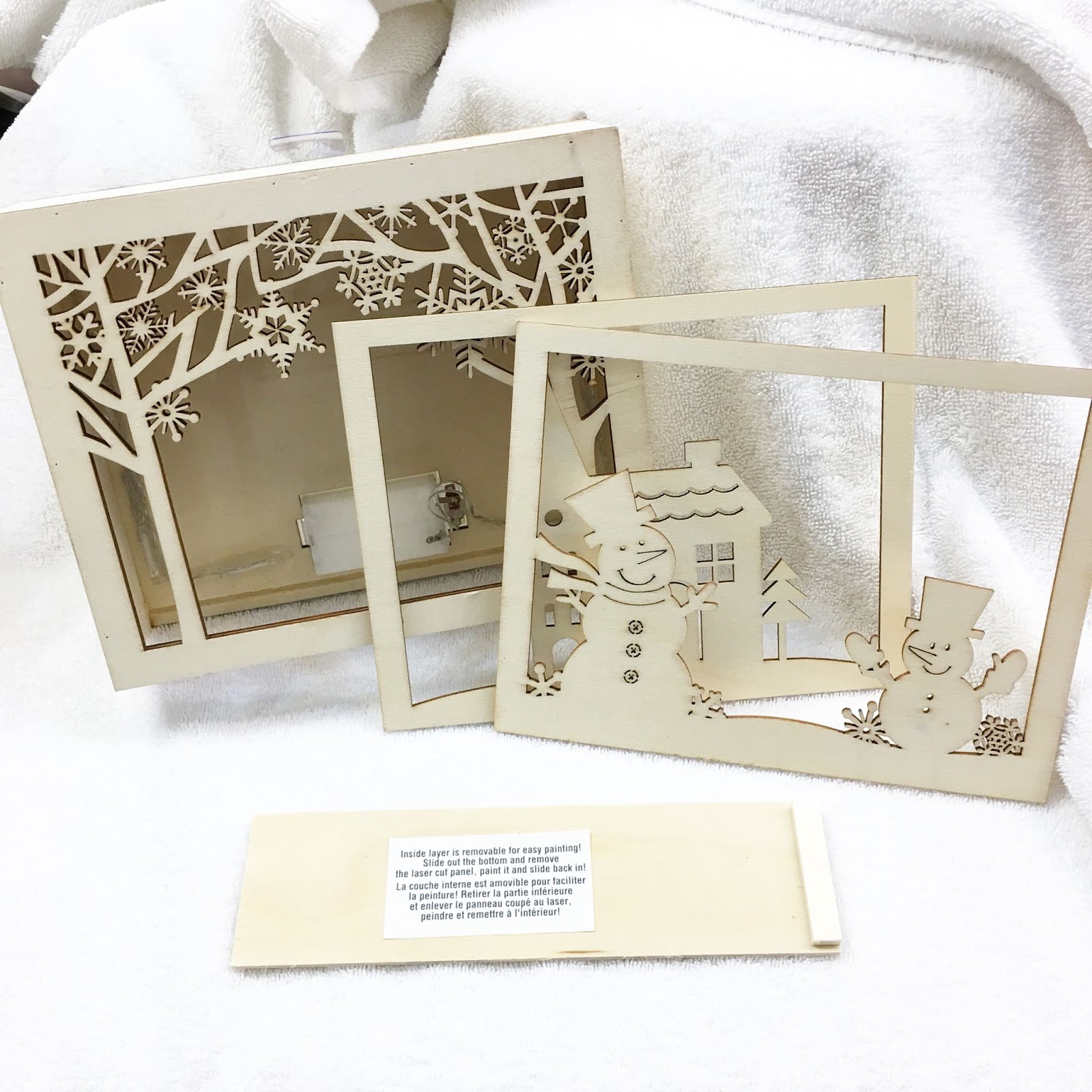 Last Minute DIY Snowman LED Shadow Box Project | Keep Calm and Craft On ...