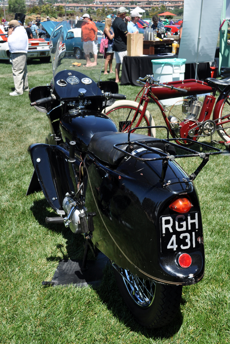 Just A Car Guy: 1954 Vincent Black Knight "Sir Edward" serial number ...
