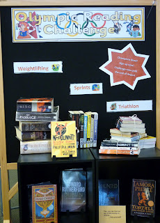 Library Displays: Olympic Reading Challenge