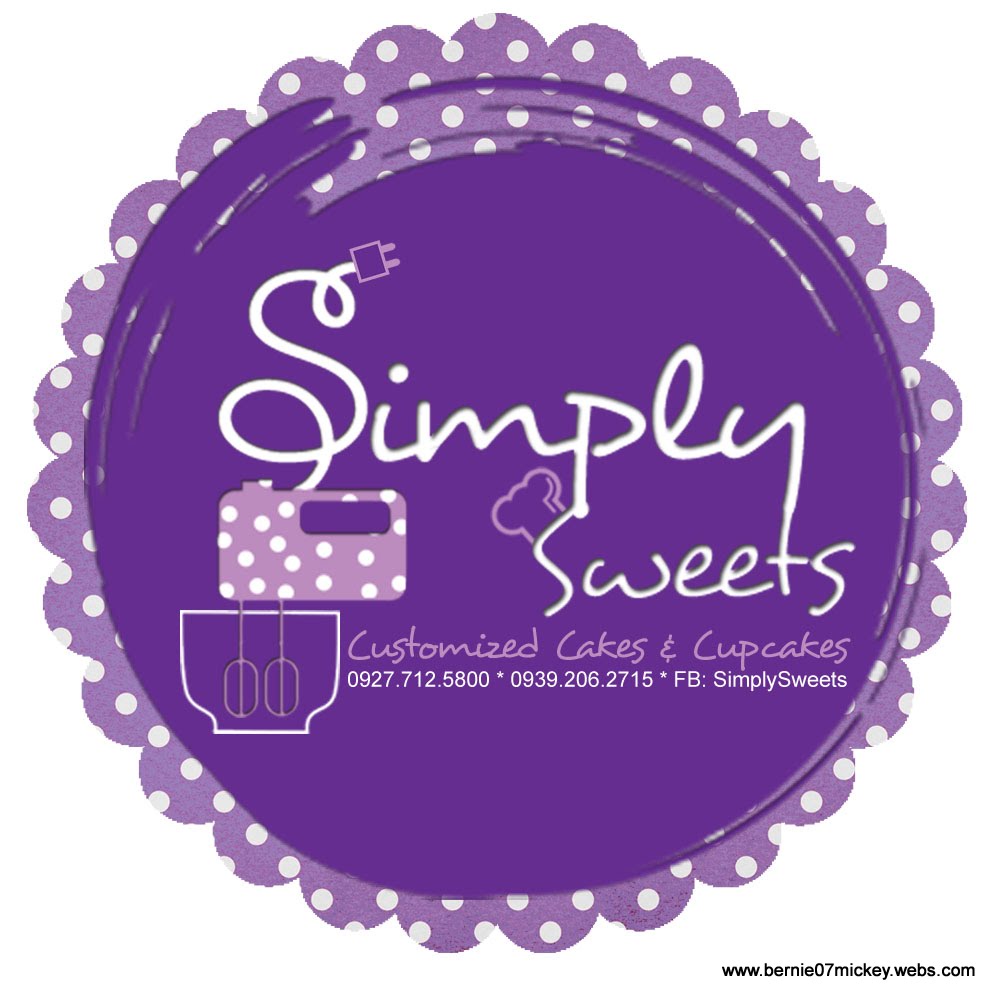 F1 Digital Scrapaholic: Simply Sweets Business Logo