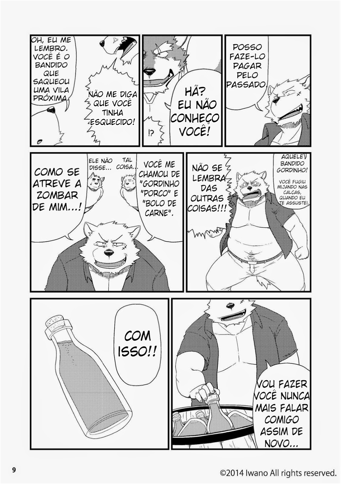 [MANGA] Boss and the Mysterious Medicine (Iwano) Português - [ F ] DE FURRY