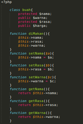 PHP OOP : Inheritance (Pewarisan) pada OOP - CREATE-SCRIPT - ANGGA BLC TELKOM