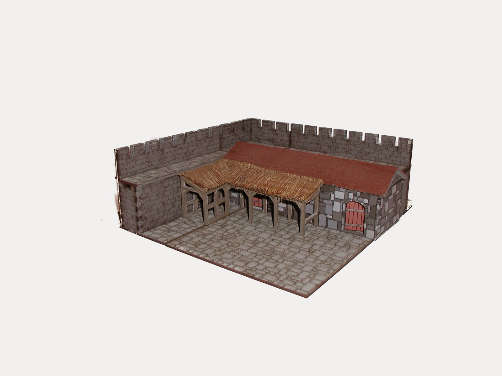 Wargame News and Terrain: Sally 4th: Pre-painted Castles‏ Released