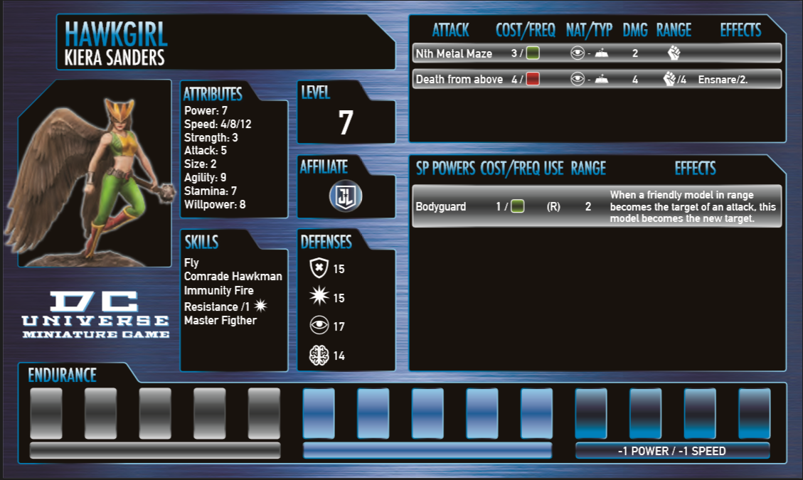 GMorts Chaotica: Knight Models - DC Universe Miniatures Game