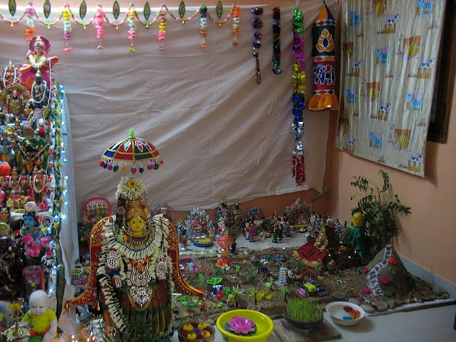 2017 Navaratri Kolu Display at a Tiruvannamalai Home - ARUNACHALA GRACE