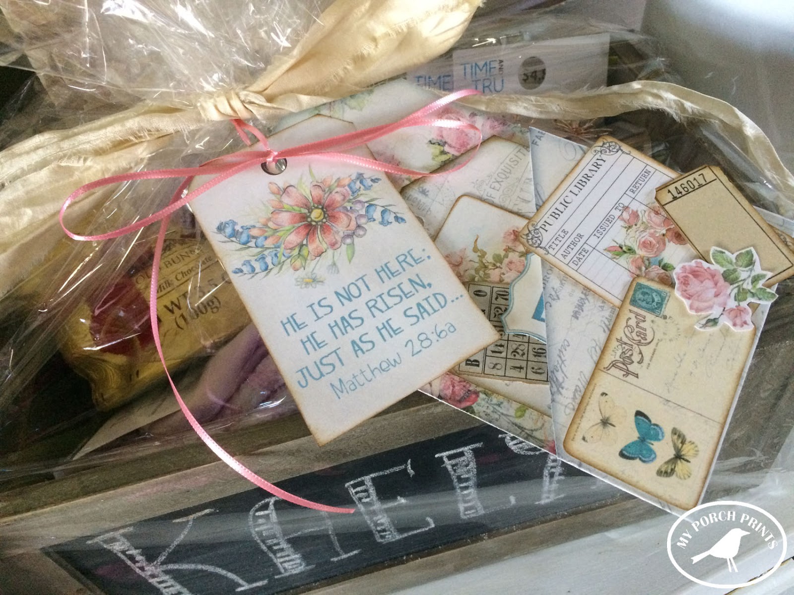 My Porch Prints: Freebie Friday: Free Printable Easter Bible Verse Tags