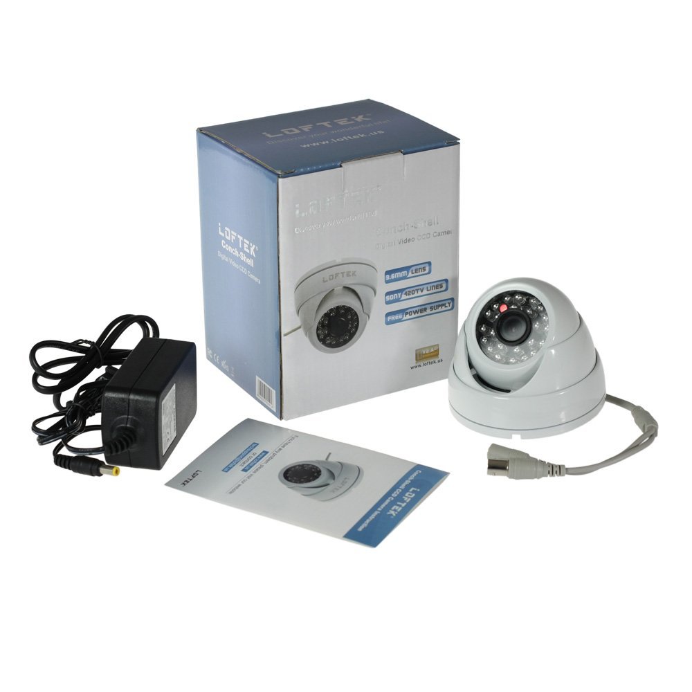 Melodysusie Miucolor&Loftek: LOFTEK® Conch-shaped dome 24 Infrared LEDs ...