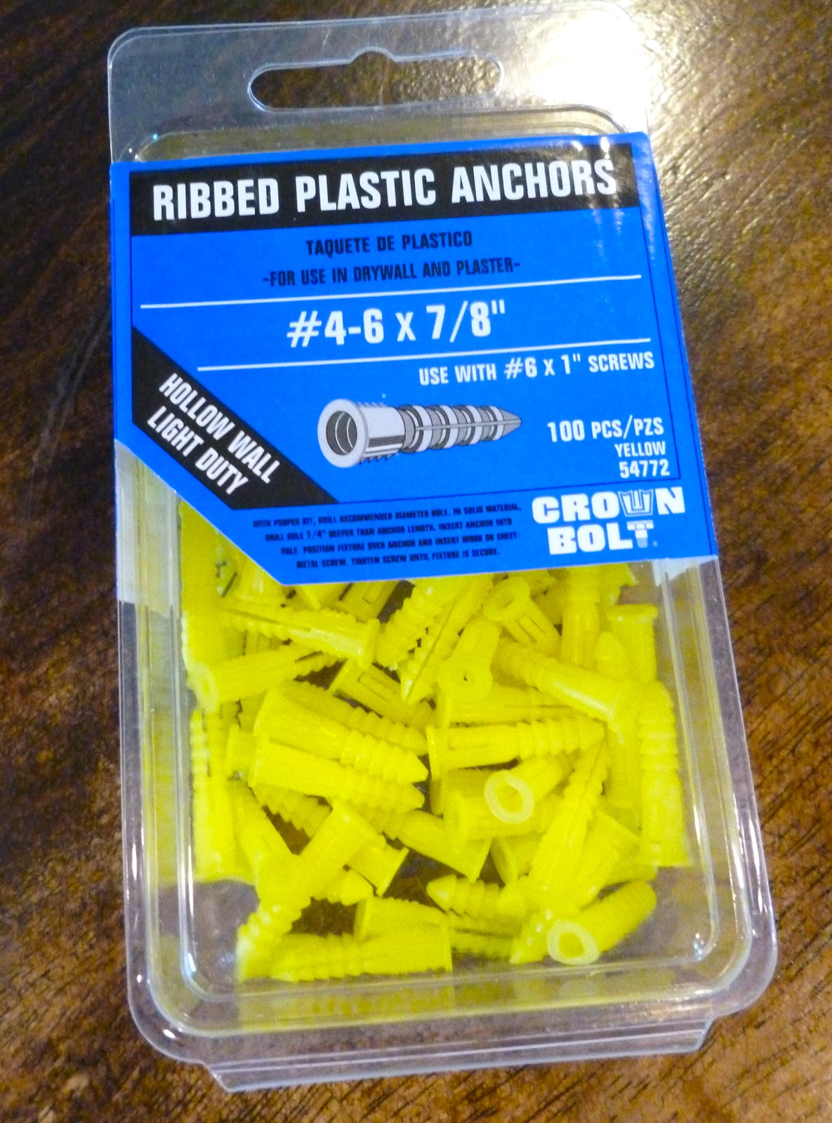 They don't screw very deep into the wall and these baskets are holding ...