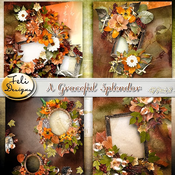 Feli Designs: A Graceful Splendor - New Kit + Freebie