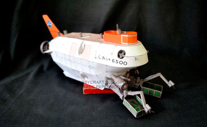 1:35 Shinkai 6500 Papercraft | Papercraft Paradise | PaperCrafts ...