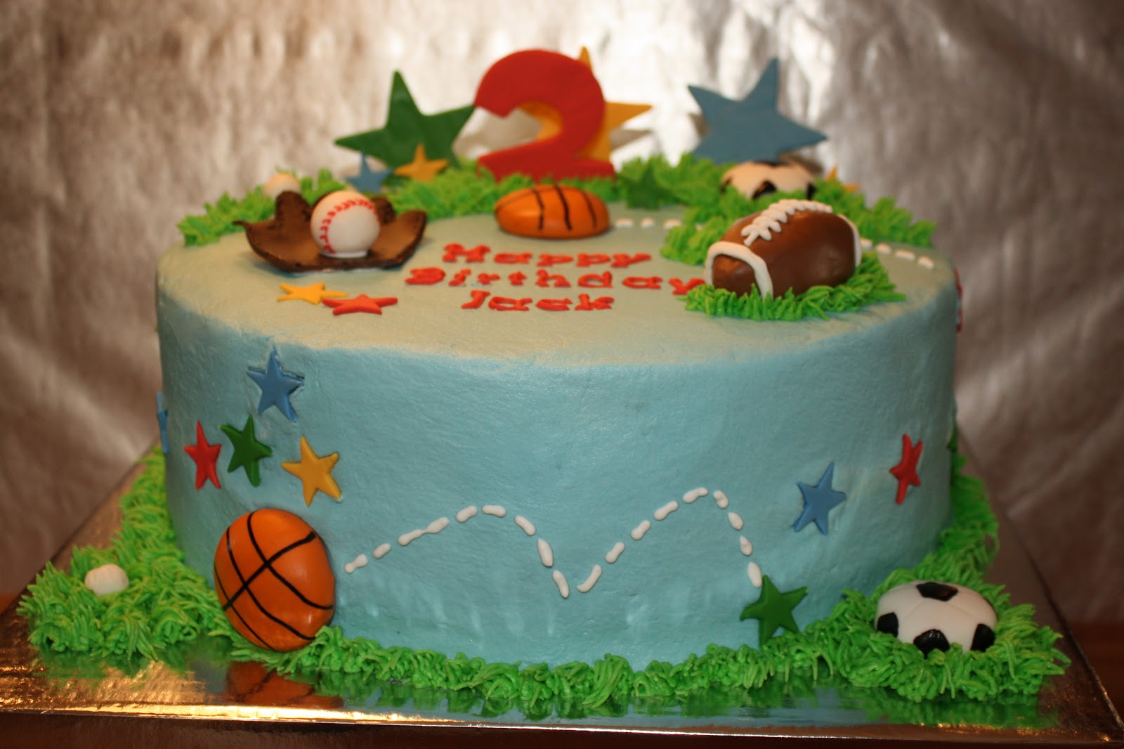 Kake: All-Star Sports Cake