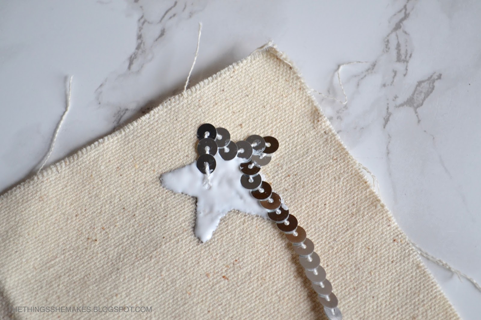 DIY Accessories | Sequin Patches | The Things She Makes