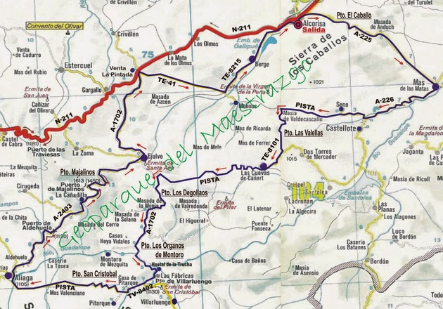 Jarra y Pedal: VIII Marcha Cicloturista "Geoparque del Maestrazgo"