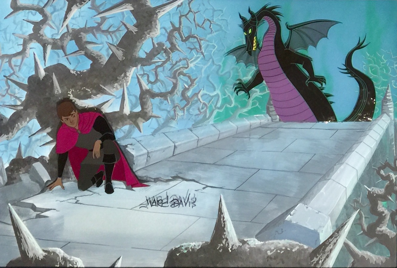 Sleeping Beauty Prince Phillip Vs Maleficent