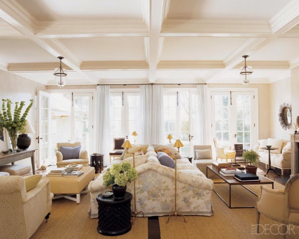 Eye For Design: Decorating With Back To Back Sofas