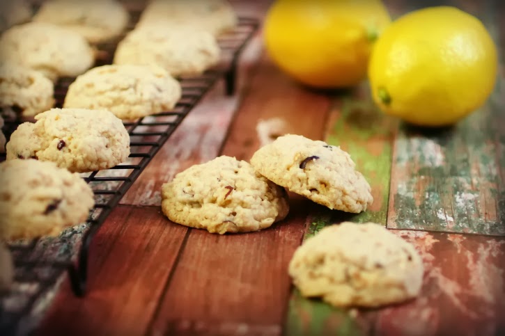 Hungry Harps: Lemon-Hazelnut Oatmeal Shortbread Cookies
