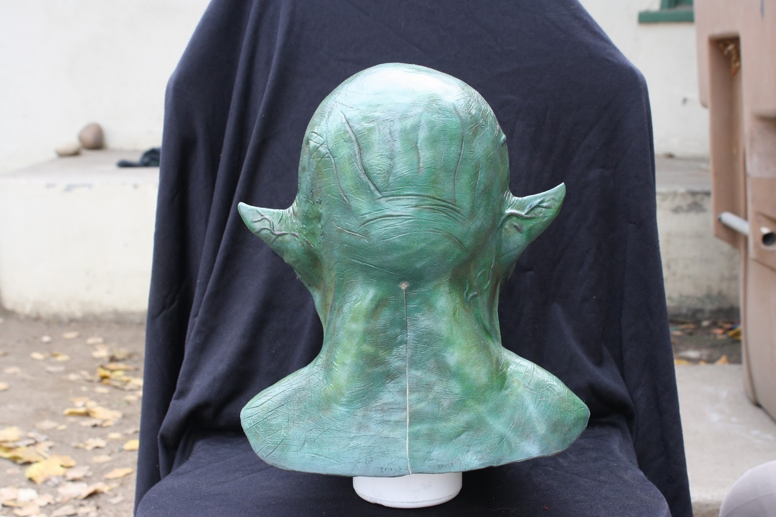 Iron Goblin, Erick Main Artist: First latex mask complete the Orc ...