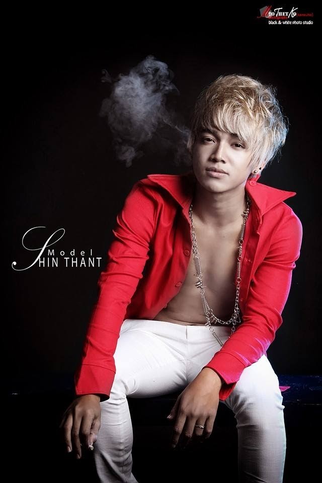 M y a n m a r H u n k s: Shin Thant @ Black & White Studio