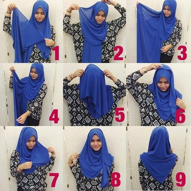 AZLAN RUMADI: 211 TUTORIAL ATAU CARA - CARA MEMAKAI SHAWL PELBAGAI ...