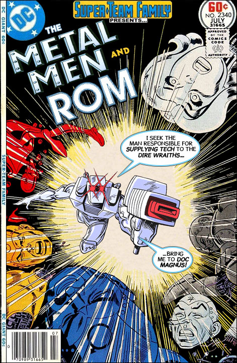 Super-Team Family: The Lost Issues!: The Metal Men and ROM