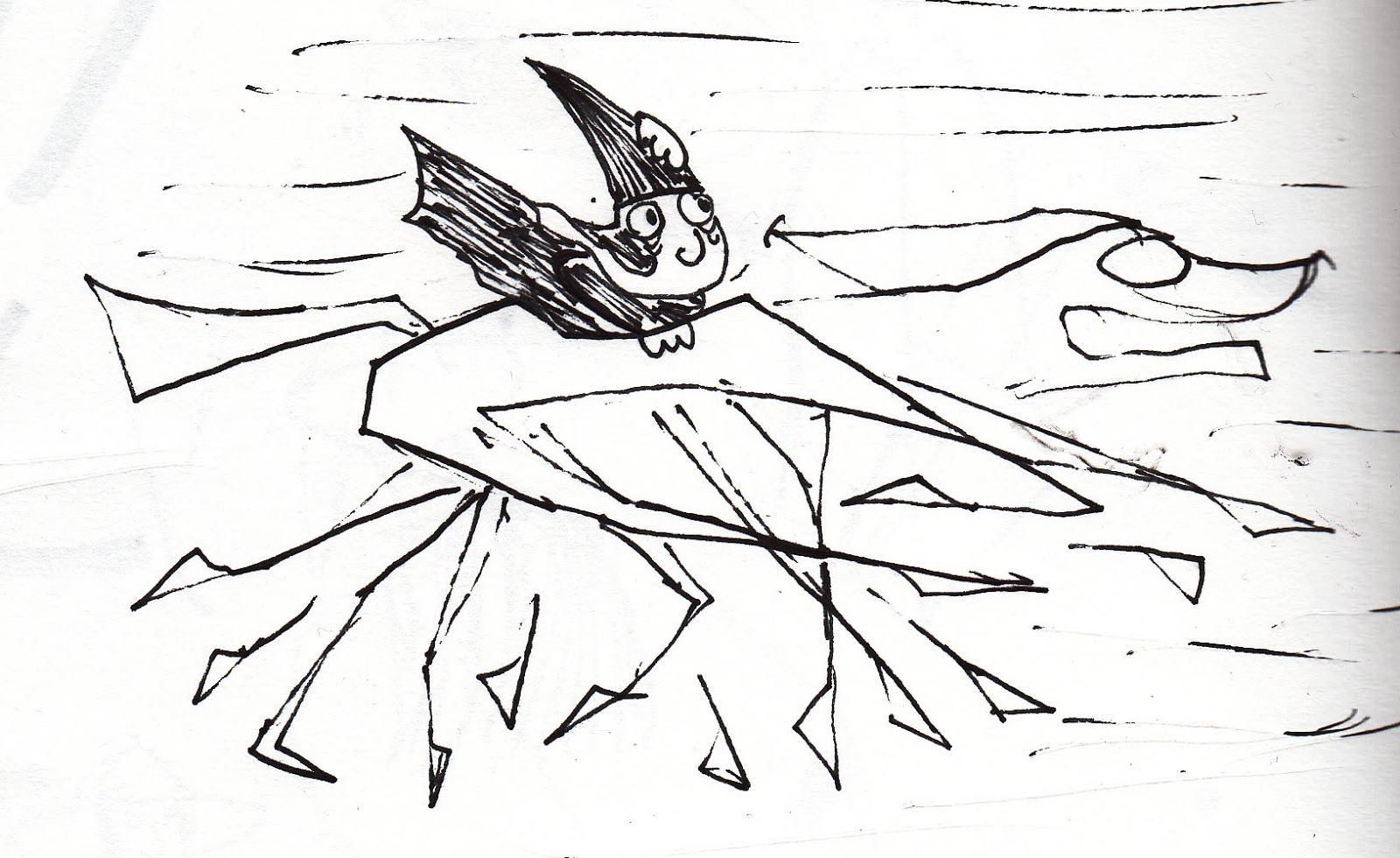 The Whimsical Mountain: Phantom Steed Spell Reinterpreted