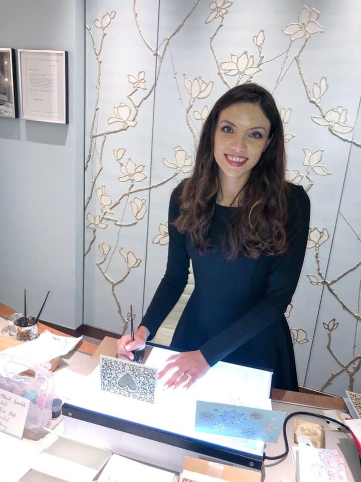 Tiffany & Co Calligraphy Event