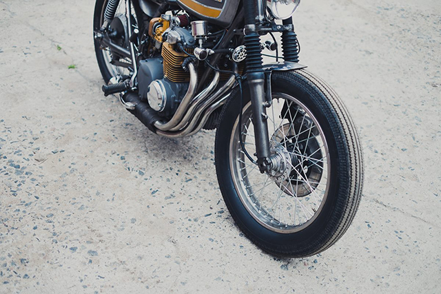 Honda CB550F Custom by Recast Moto - Lsr Bikes