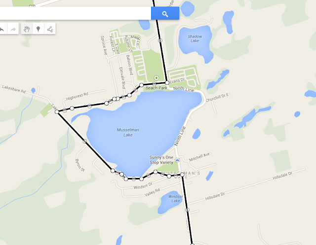 Shawn's Bicycle Adventures: Touring Musselman's Lake