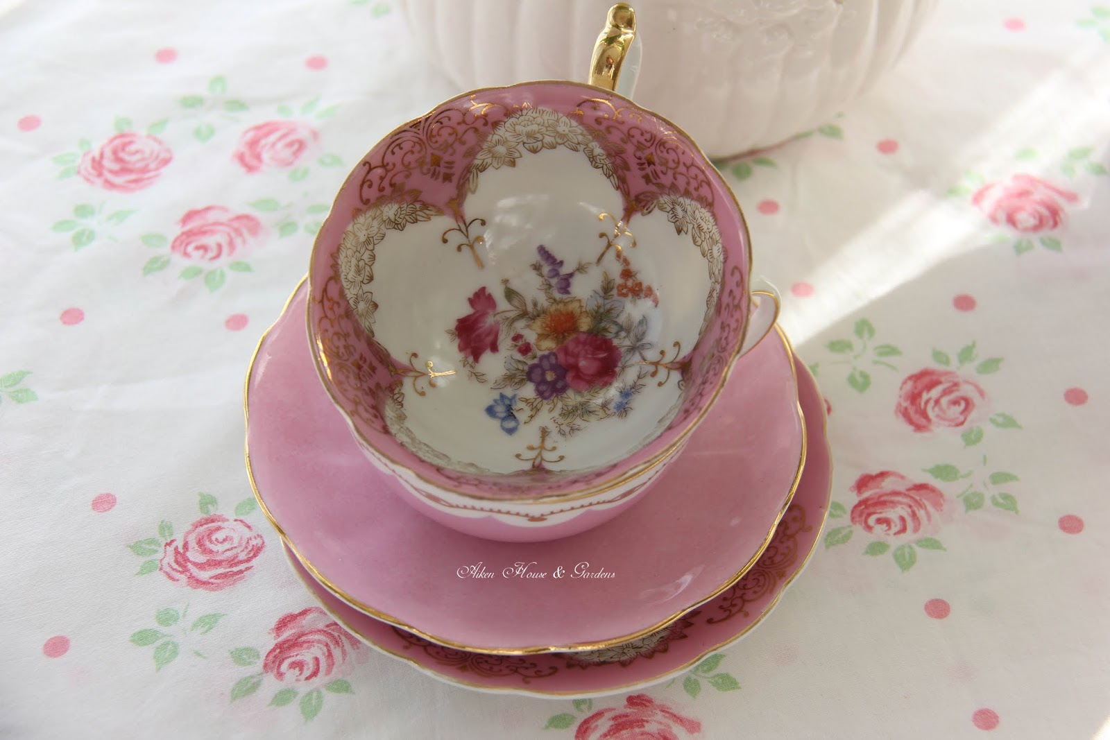 Aiken House & Gardens: A Pink Tea Time